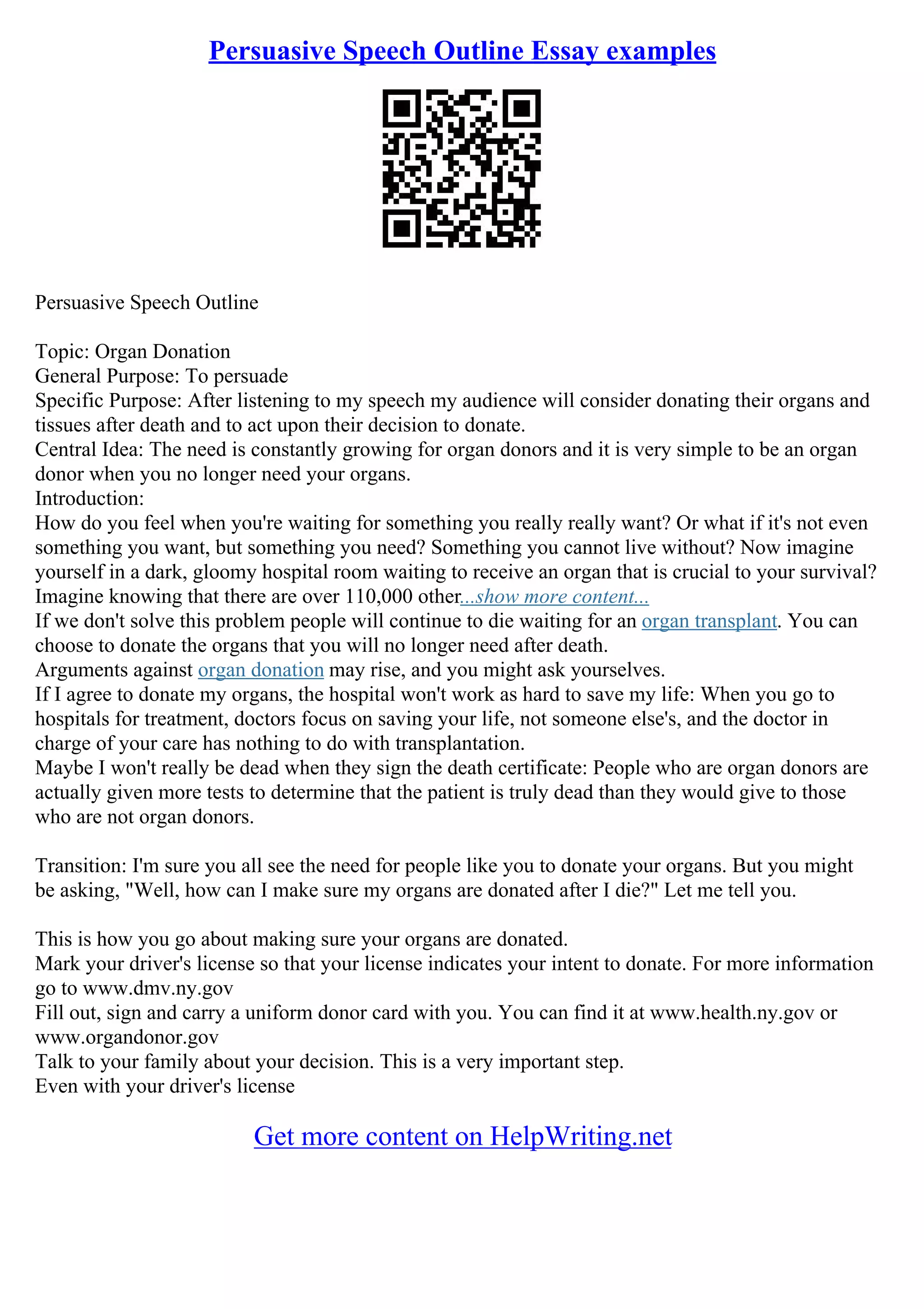 Persuasive Speech Essay Examples | PDF | Dogs | Pets