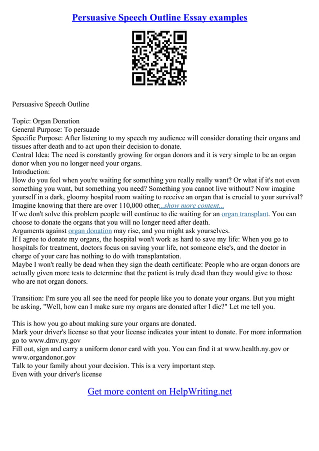 Persuasive Speech Essay Examples | PDF | Dogs | Pets