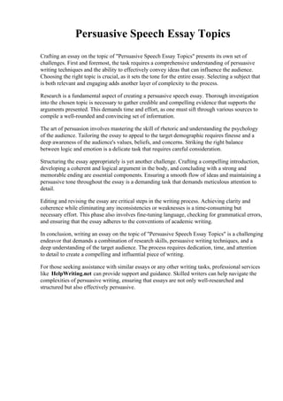 Persuasive Speech Essay Topics.pdf