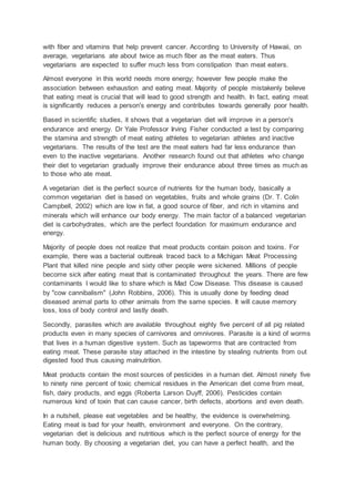 Persuasive speech sample | DOCX | Nutrition | Healthy Living