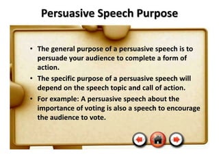 Persuasive Speech Writing | PDF