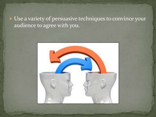 Persuasive techniques | PPTX | Healthy Living