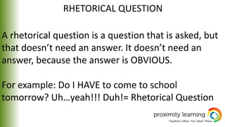 Persuasive techniques | PPTX