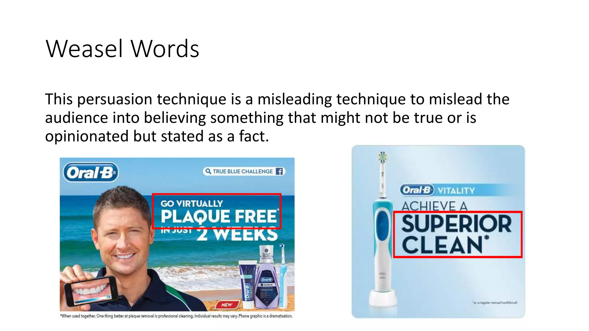 Persuasive Techniques | PPT