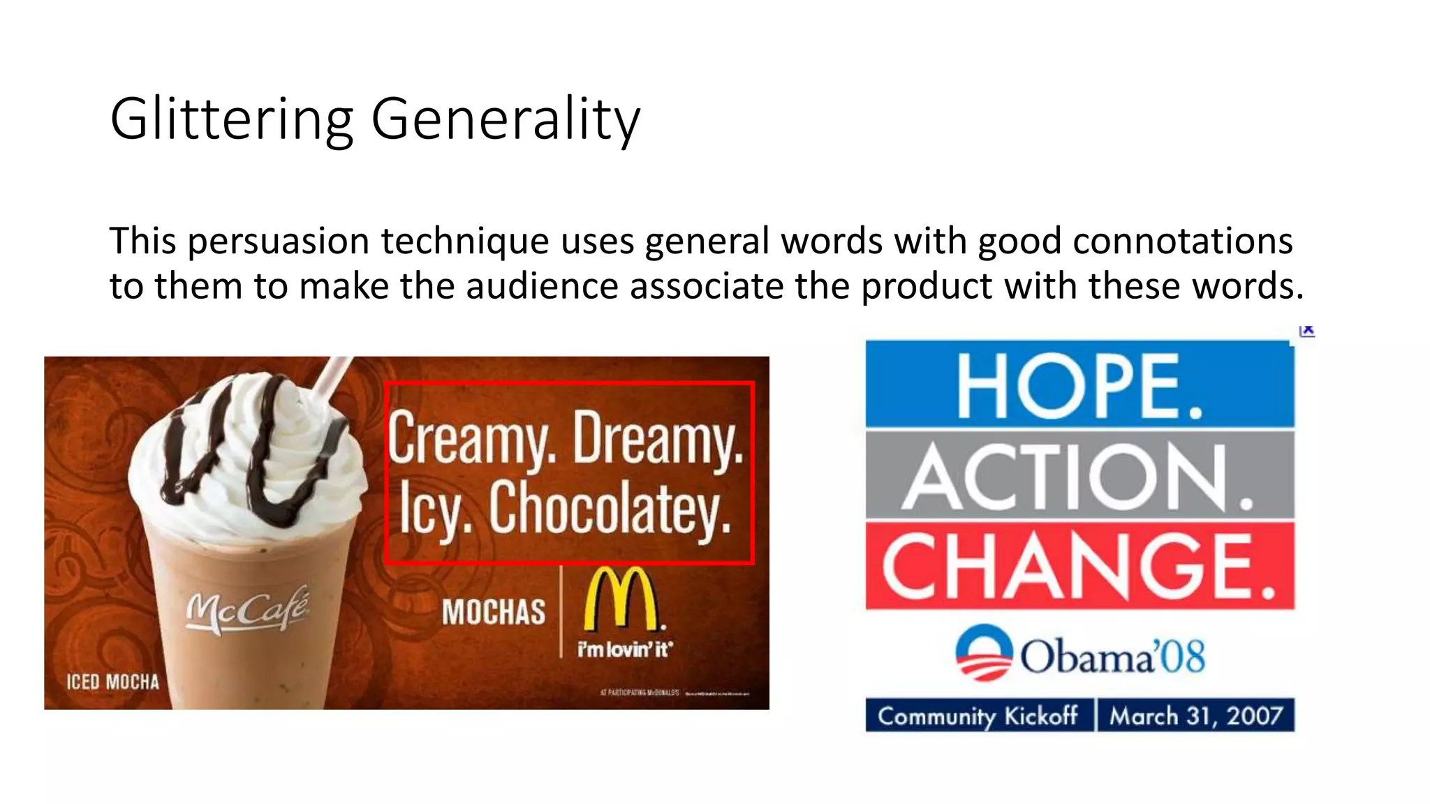 Persuasive Techniques | PPT