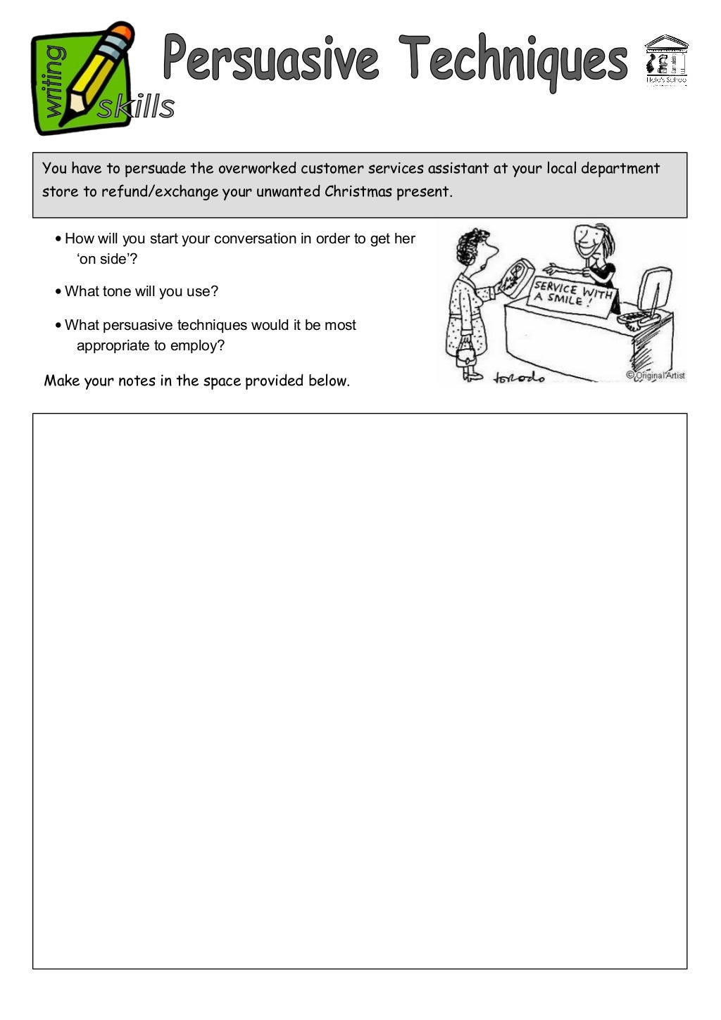 Persuasive Techniques