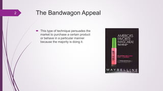 Persuasive techniques powerpoint | PPT