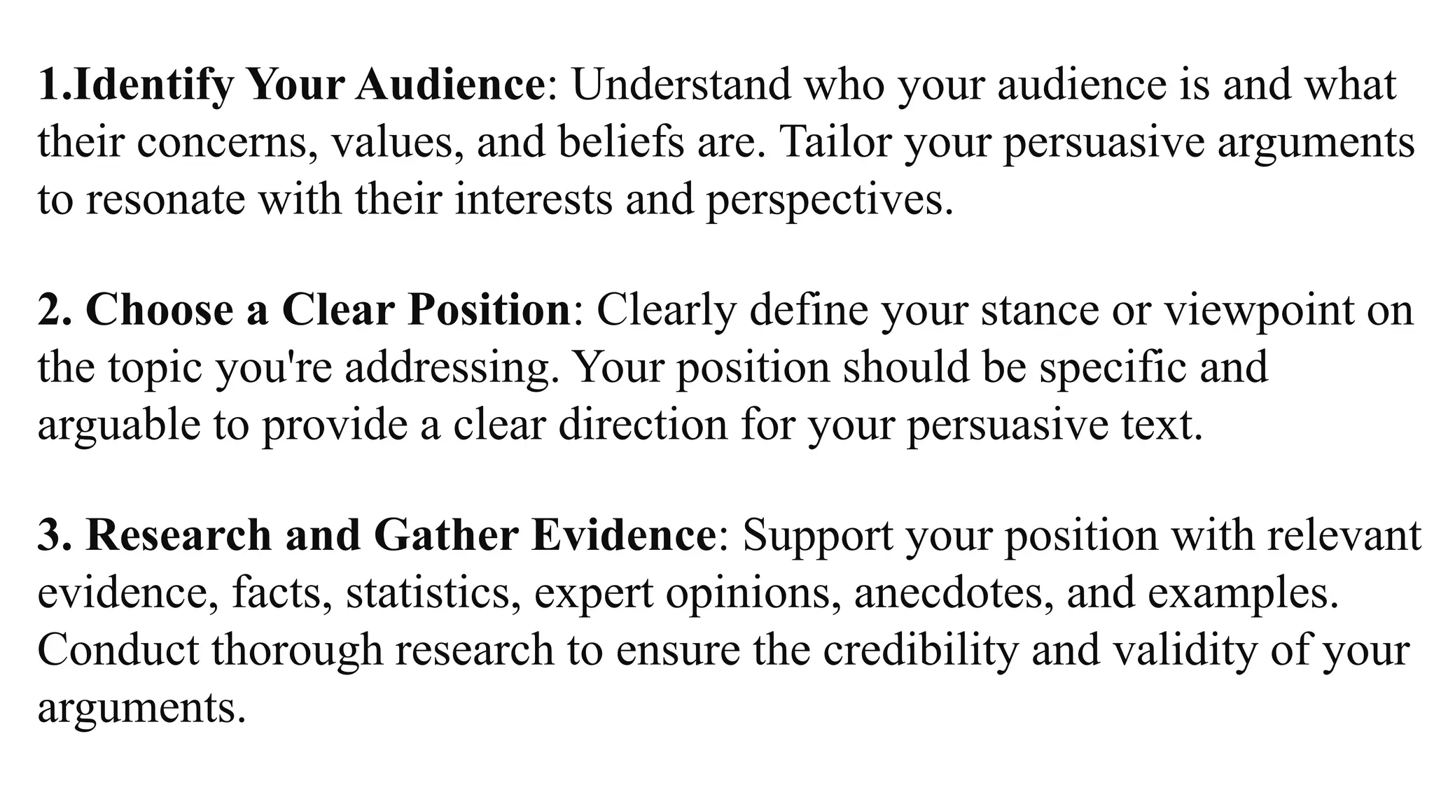 Persuasive writing for IGCSE preparation | PPTX