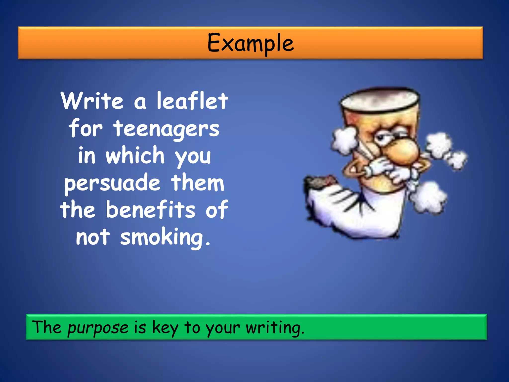 Persuasive text leaflet movie | PPTX