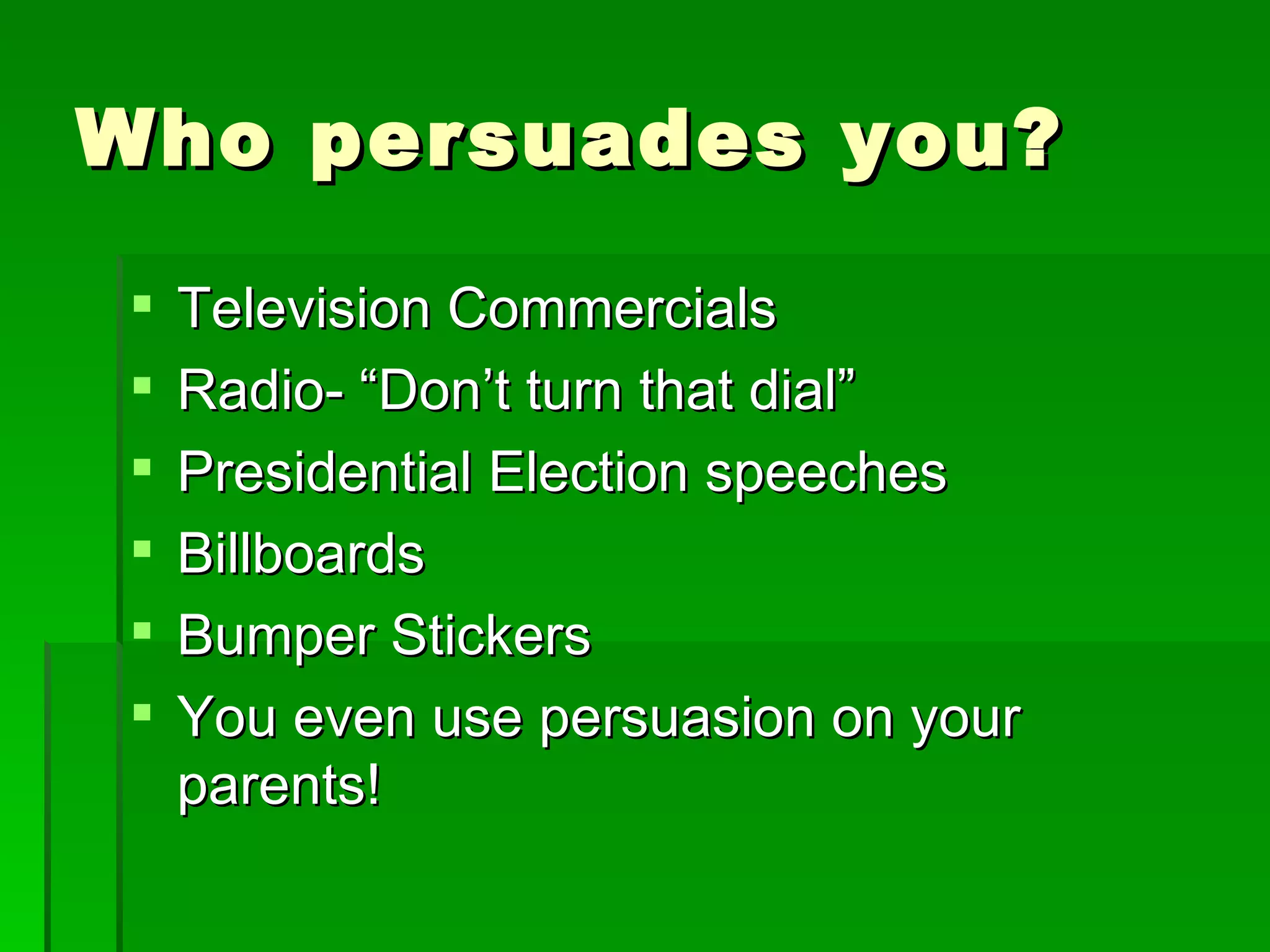 Persuasive Writing | PPT
