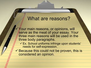 Persuasive Writing | PPT | Education