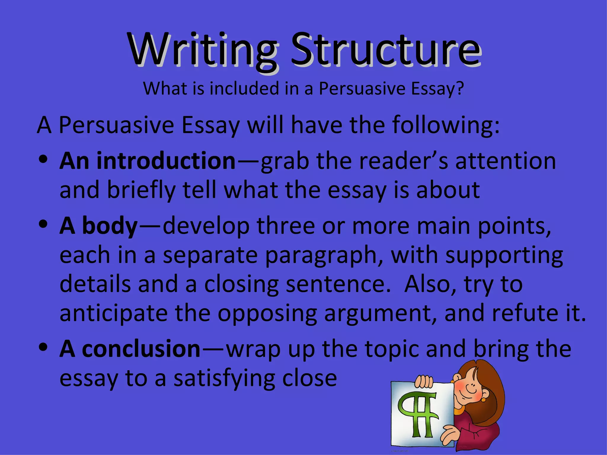 5th Grade Writing Strategies Class--Persuasive Writing | PPT