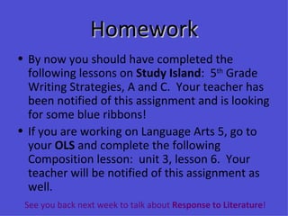 5th Grade Writing Strategies Class--Persuasive Writing | PPT