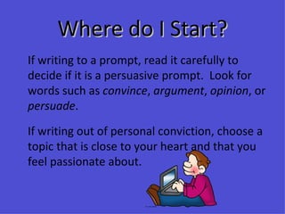5th Grade Writing Strategies Class--Persuasive Writing | PPT