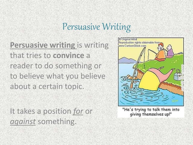 Persuasive Writing.ppt
