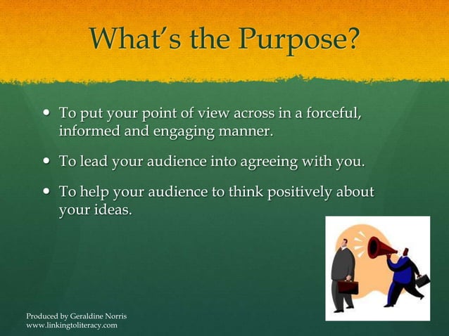 Persuasive writing power point | PPT