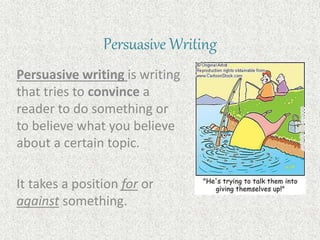 Persuasive Writing and its step by step processes | PPT | Nutrition ...