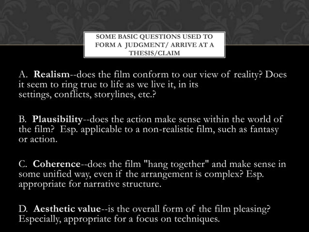 Persuasive writing about film revised | PPTX