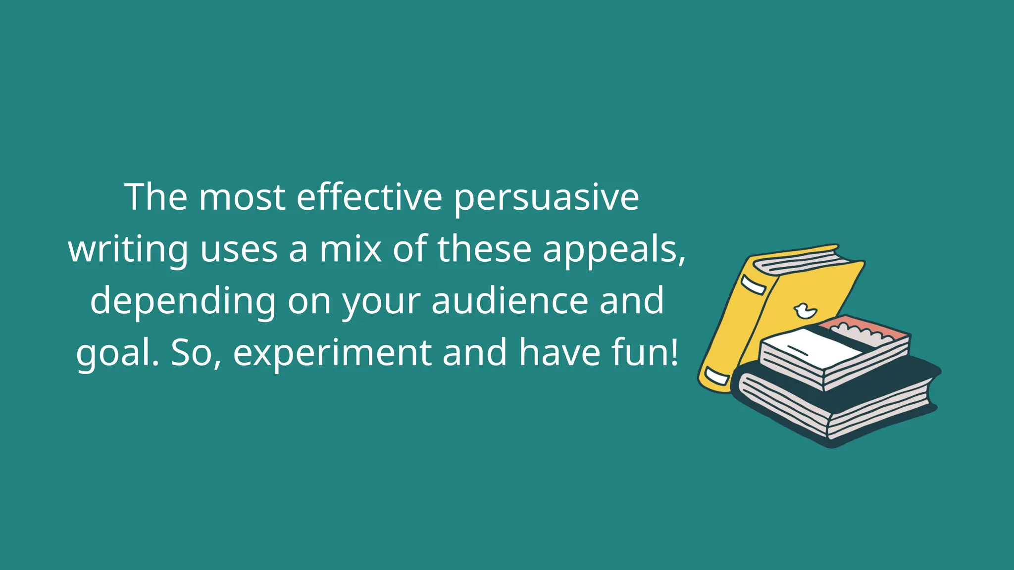 Persuasive Writing English Presentation in Green Yellow Illustrative ...