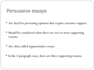 Persuasive writing ii | PPT