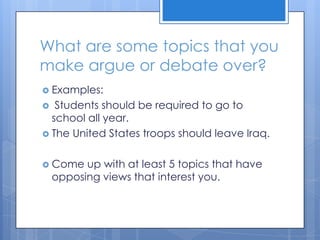 Persuasive Writing Lesson PowerPoint | PPTX