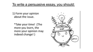 Persuasive writing part 1 core notes | PPTX