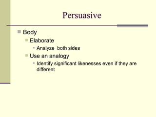 Persuasive writing powerpoint | PPT