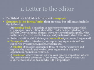 Persuasive writing rugmaker 2 | PPT