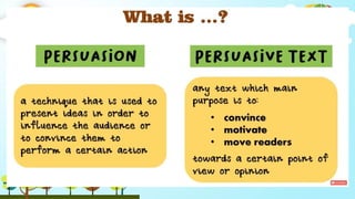 LESSON 3 ENGLISH 10 PERSUASIVE WRITING TECHNIQUES Lesson 3.pptx
