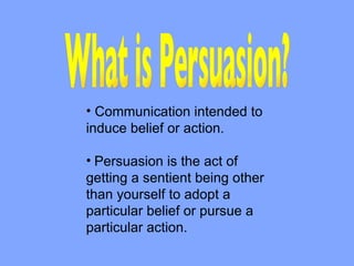 Persuasive Propaganda techniques | PPT