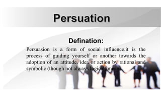 Persuation in Social Psychology | PPTX