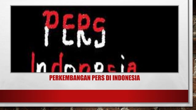 Pers Yang Bebas Dan Bertanggung Jawab - Perumperindo.co.id