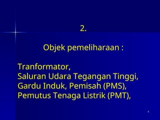 Persyaratan K3 Pemeliharaan di Trasnmisi.ppt