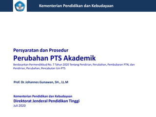 Persyaratan Perubahan PTS Indonesia.pptx