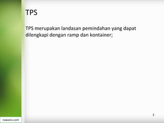 Persyaratan Teknis Penyediaan TPS dan TPS-3R | PDF
