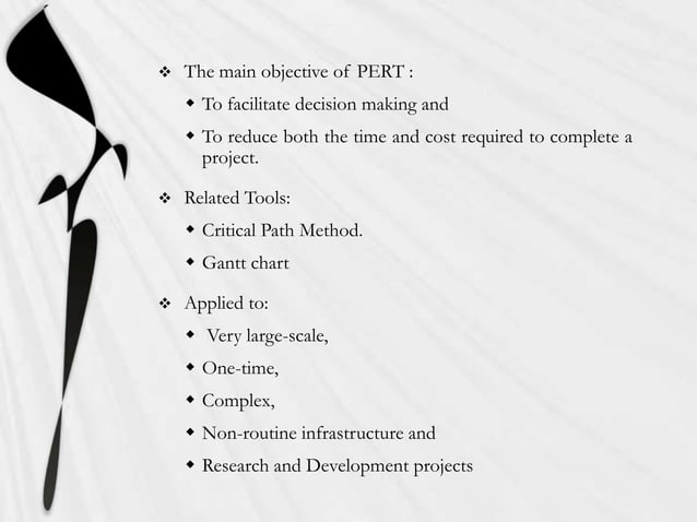 Program Evaluation And Review Technique Pert Pptx