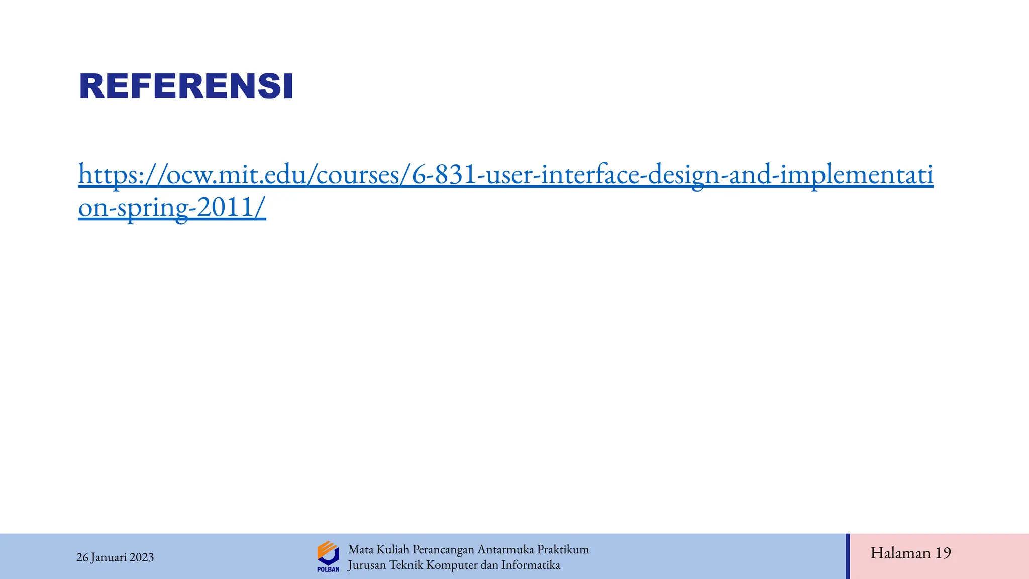 Evaluasi Heuristic Perancangan Antarmuka | PPT