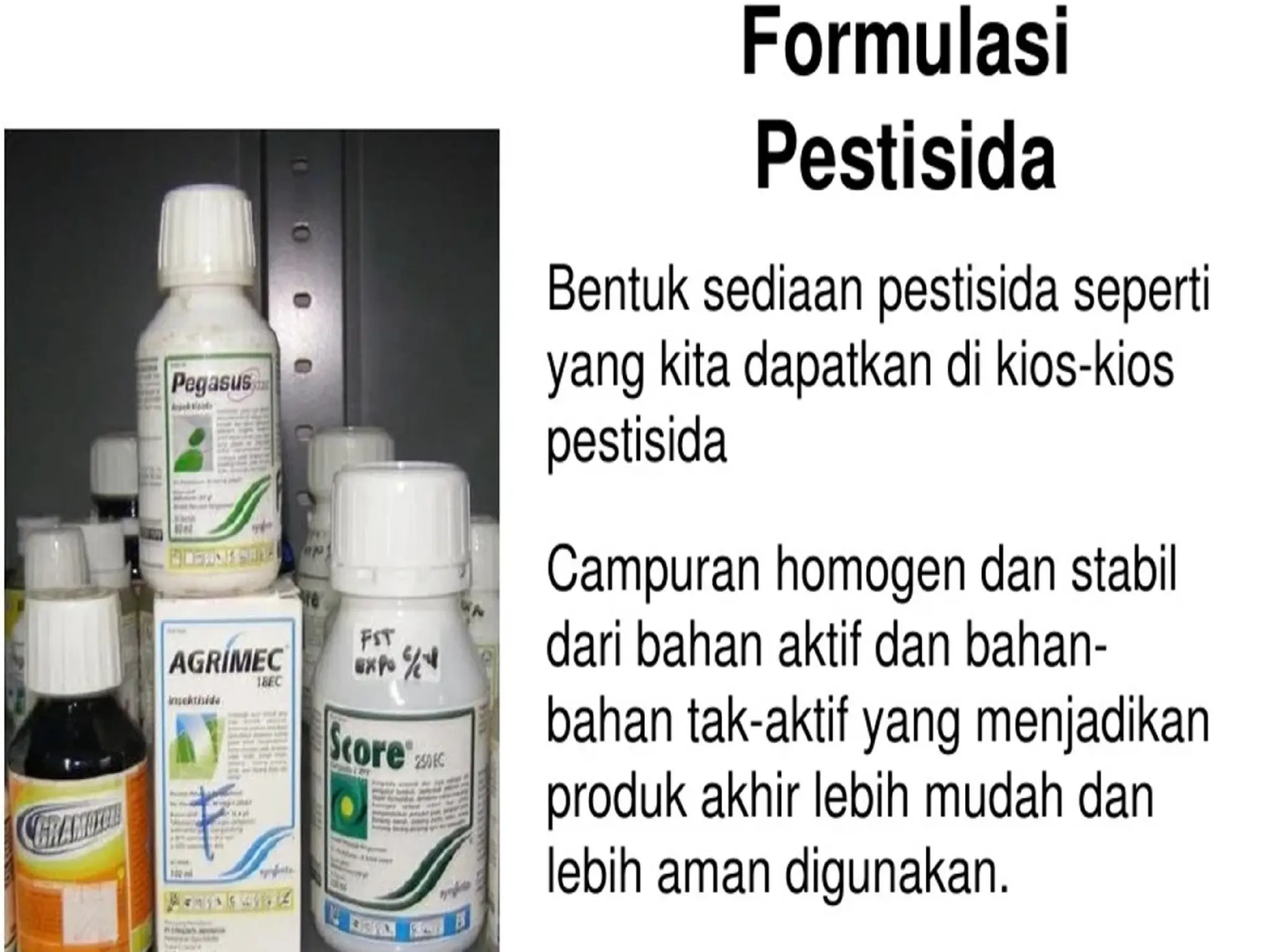 Panduan Klasifikasi Pestisida Pertanian Berdasarkan Sifat-sifatnya | PPTX