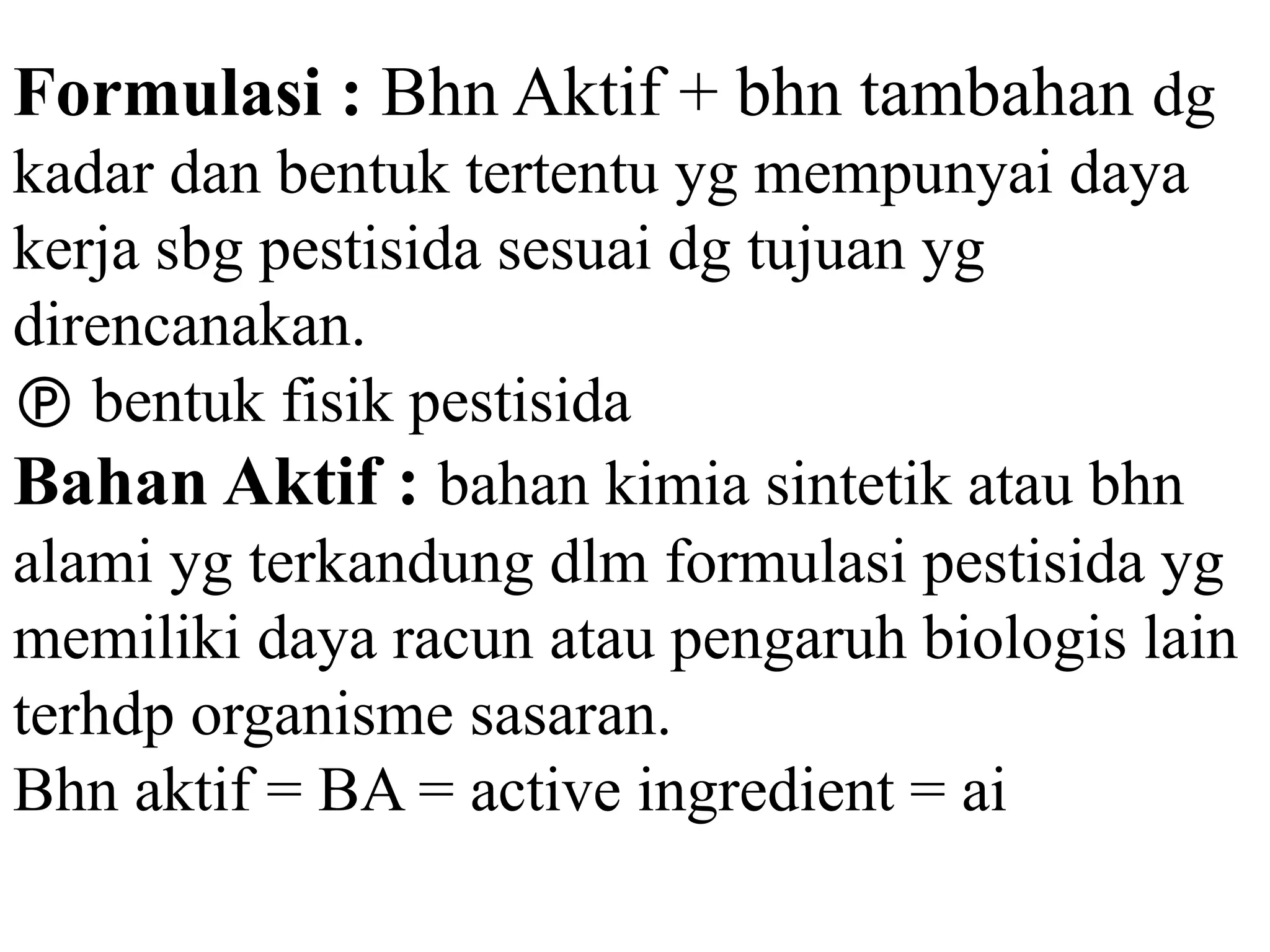 Panduan Klasifikasi Pestisida Pertanian Berdasarkan Sifat-sifatnya | PPTX