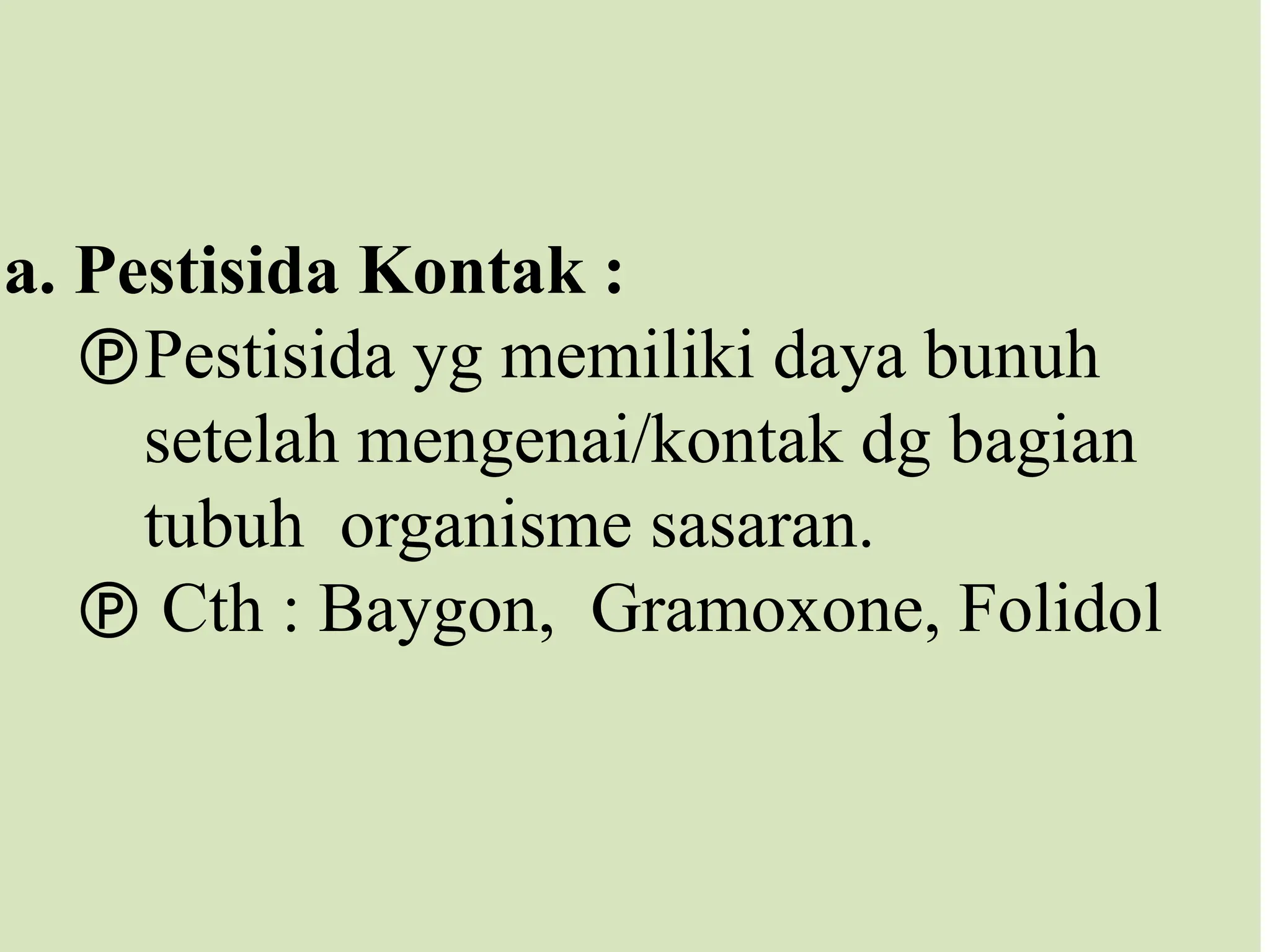 Panduan Klasifikasi Pestisida Pertanian Berdasarkan Sifat-sifatnya | PPTX