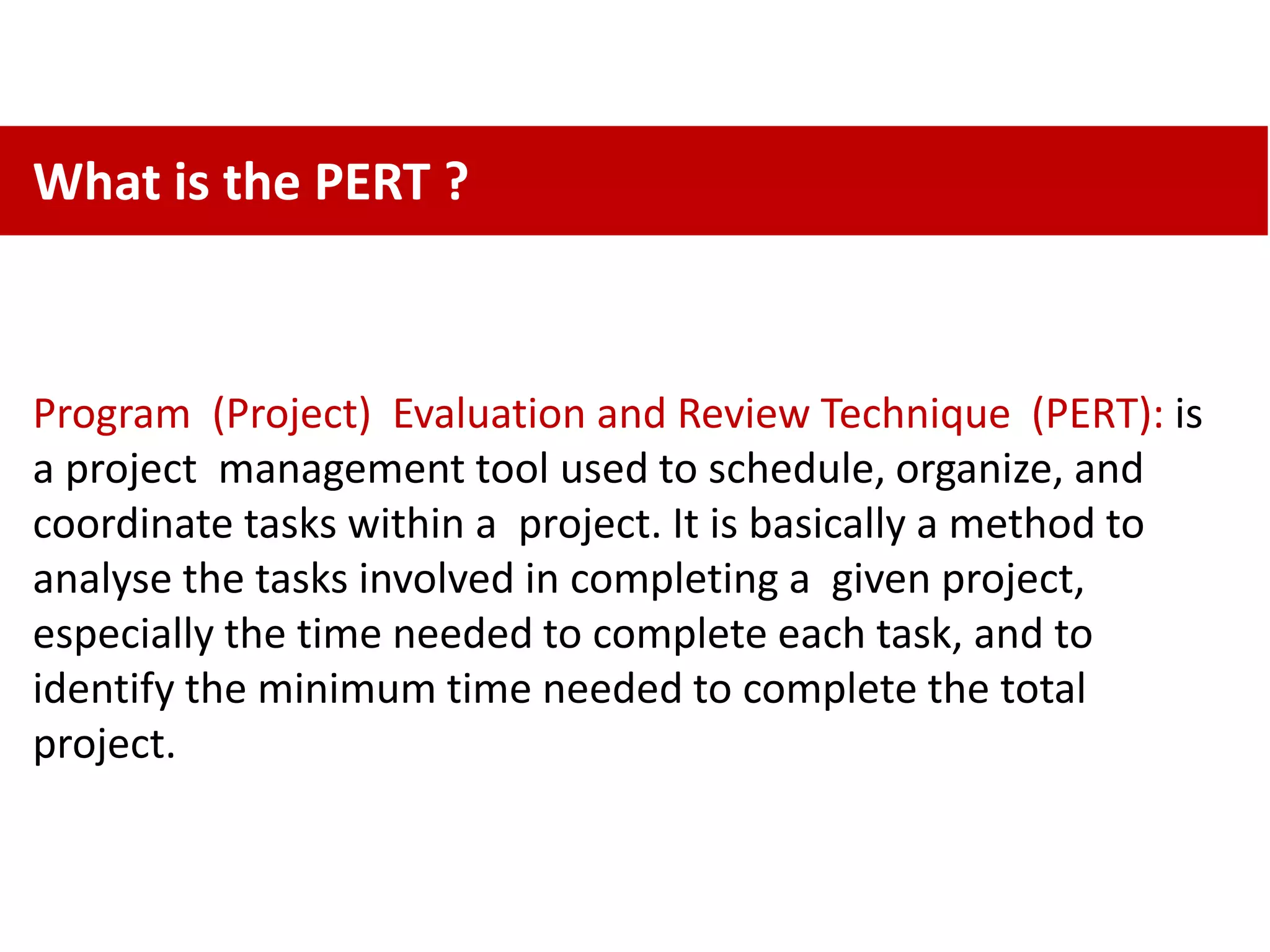PERT | PPTX