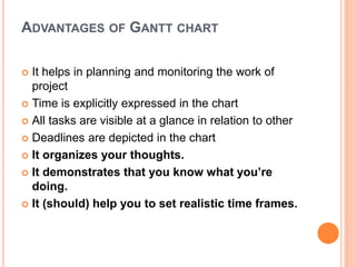 Programme evaluation and review technique &Gantt Chart | PPTX