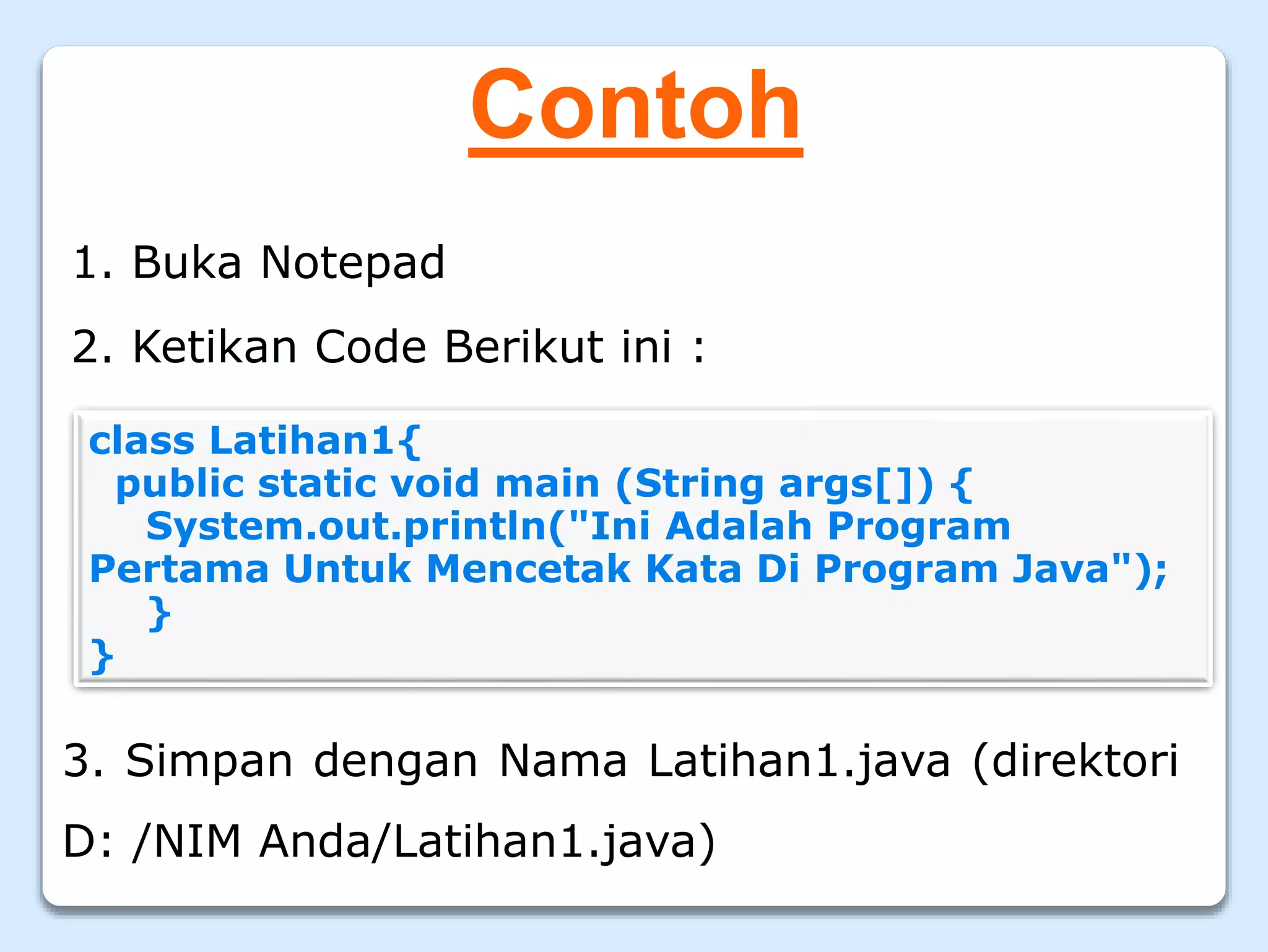 Modul Pert 2 Praktek | PPT