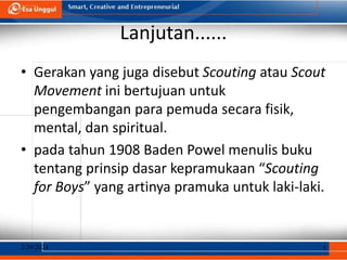PERT.-1-SEJARAH-GERAKAN-PRAMUKA Dunia dan Indonesia.ppt