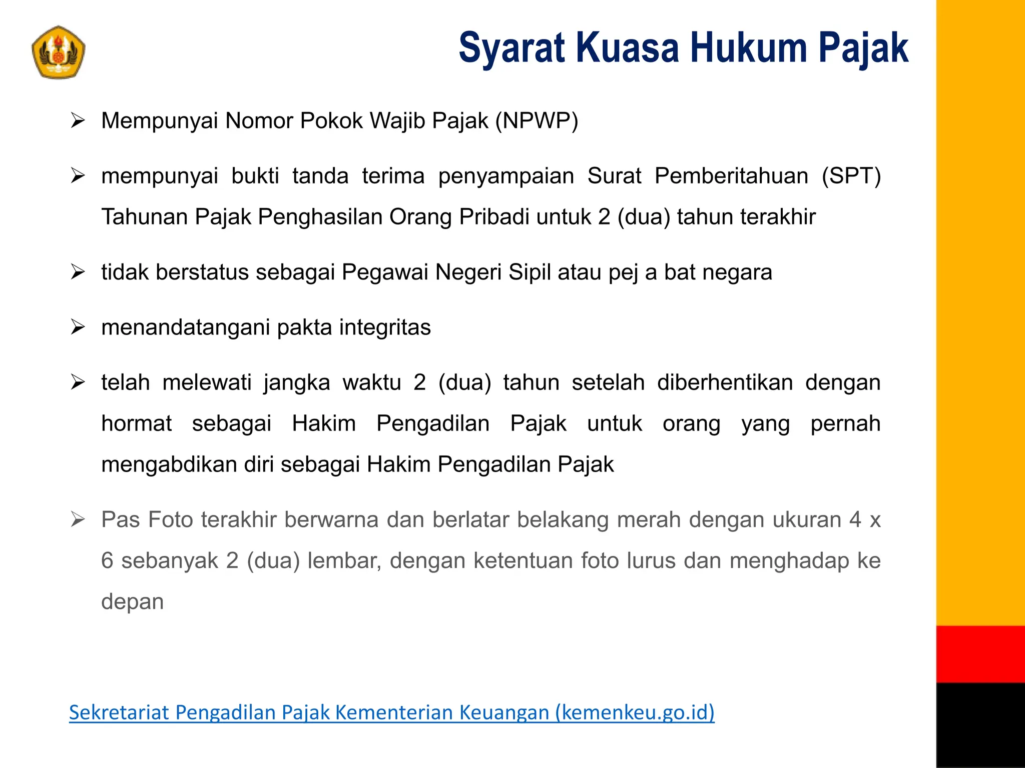 Pert.15 Kuasa Hukum Pajak vs Konsultan Hukum Pajak.ppt