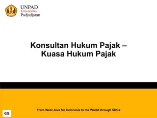Pert.15 Kuasa Hukum Pajak vs Konsultan Hukum Pajak.ppt