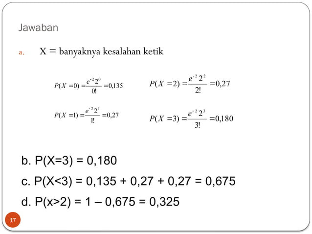 Pertemuan ke 12 (Distribusi Poisson).pptx