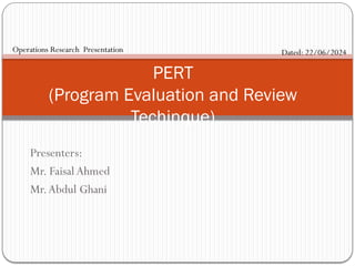 PERT. ppts for operation researchs assgn.pptx