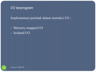 Pert.6 organisasi input output | PPTX
