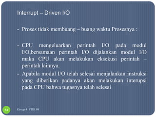Pert.6 organisasi input output | PPTX